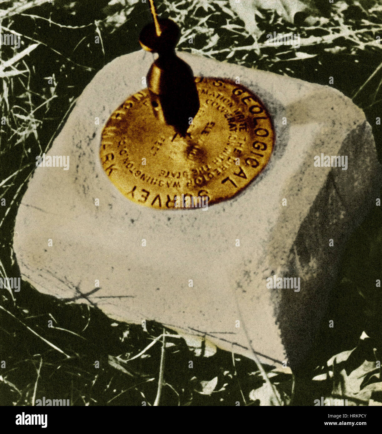 Survey marks hi-res stock photography and images - Alamy
