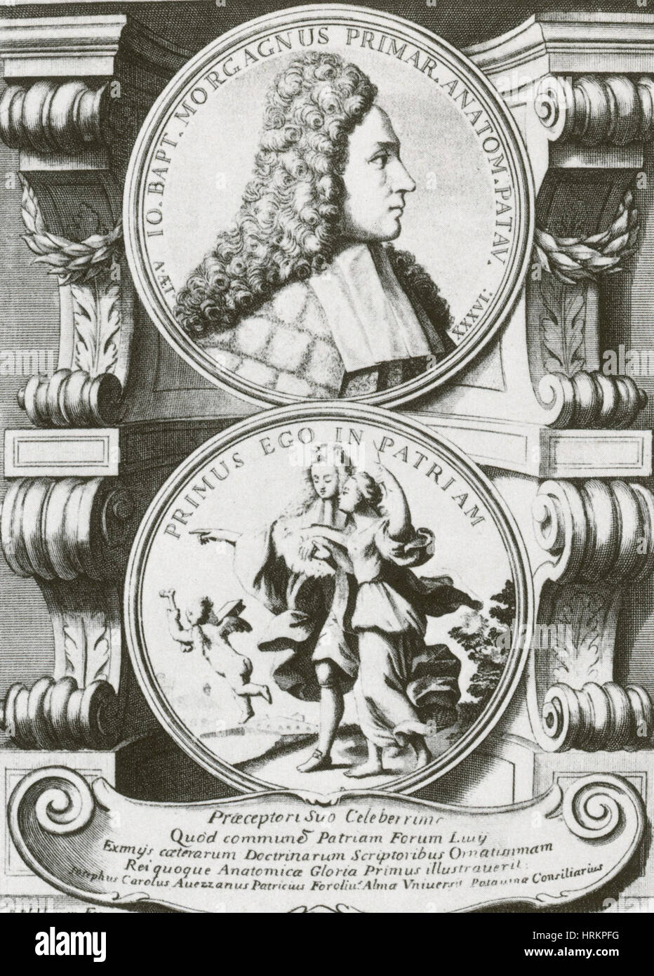 Giovanni Morgagni, Italian Anatomist Stock Photo - Alamy