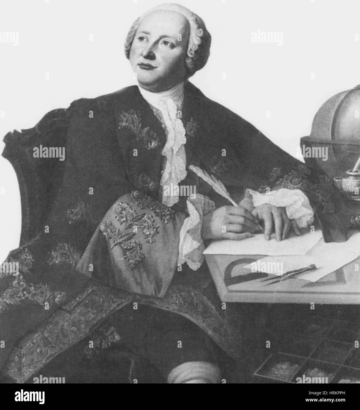 Mikhail Lomonosov, Russian Polymath Stock Photo - Alamy