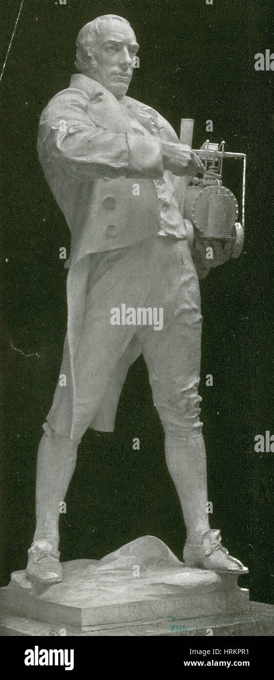 Richard trevithick locomotive hi-res stock photography and images - Alamy