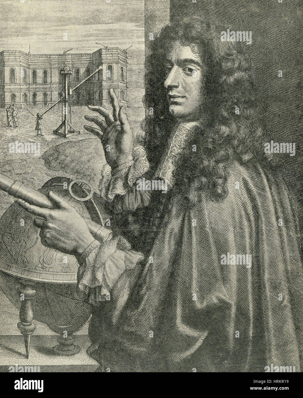 Jean dominique cassini 1625 1712 italian french astronomer hi-res stock ...