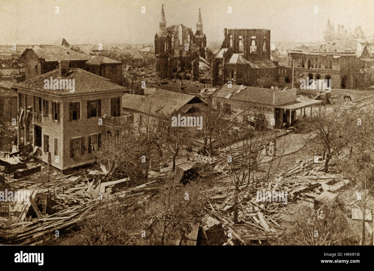Galveston 1900 hurricane hi-res stock photography and images - Alamy