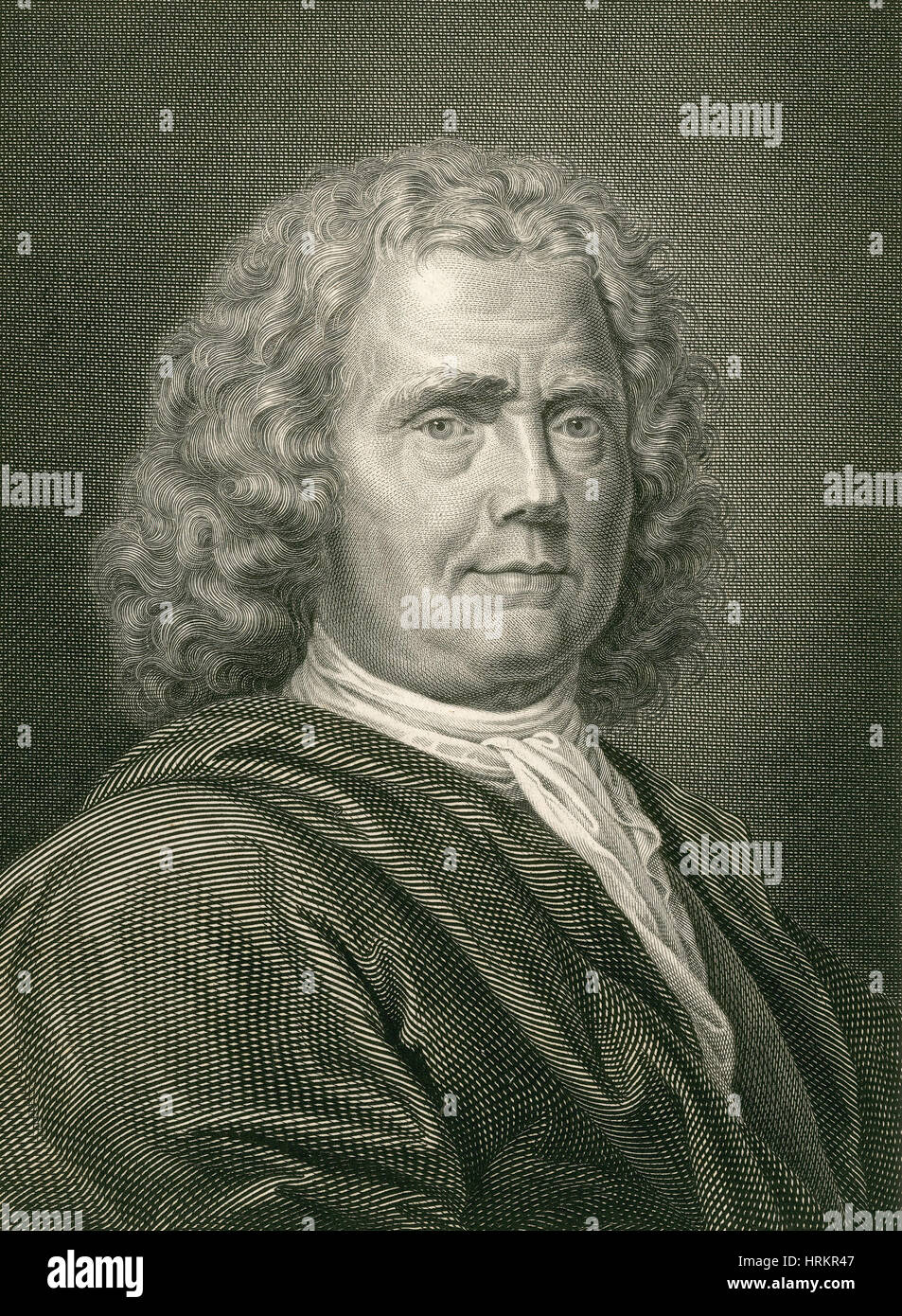 Herman Boerhaave, Dutch Chemist and Physician Stock Photo - Alamy