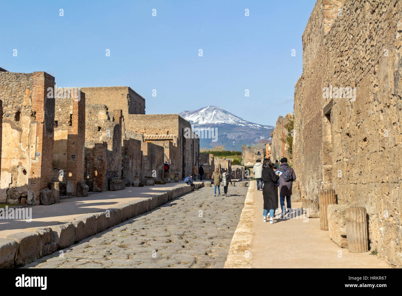 Mount vesuvius pompeii view hi-res stock photography and images - Alamy