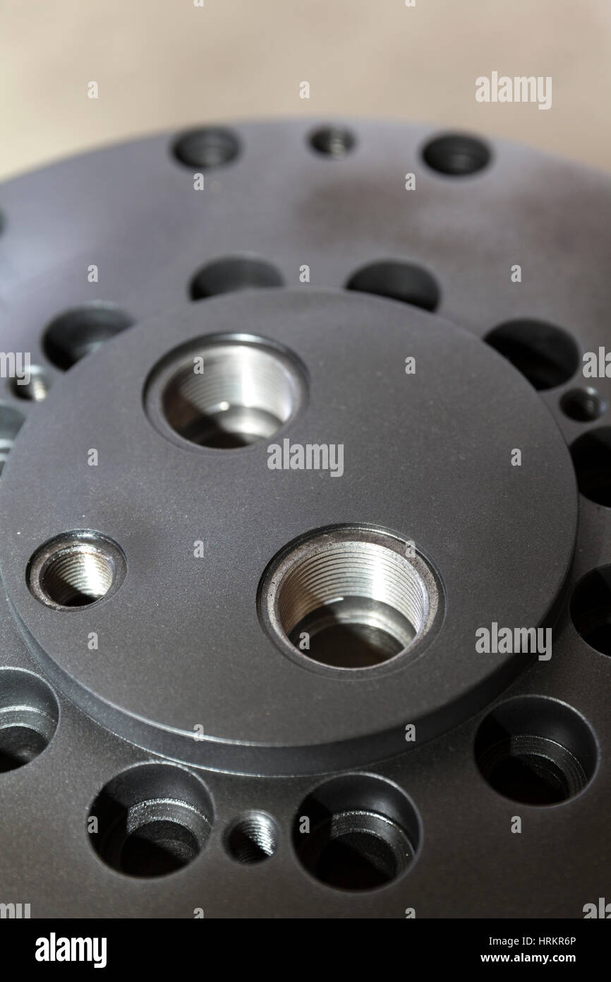 hydraulic hoses, pump and parts Stock Photo - Alamy