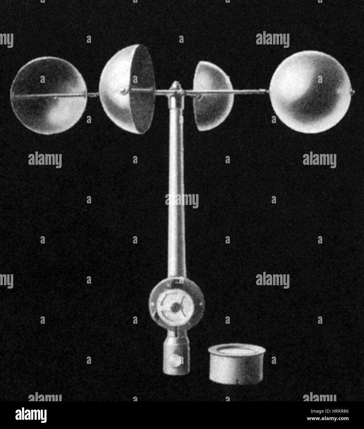 Measure wind speed Black and White Stock Photos & Images - Alamy