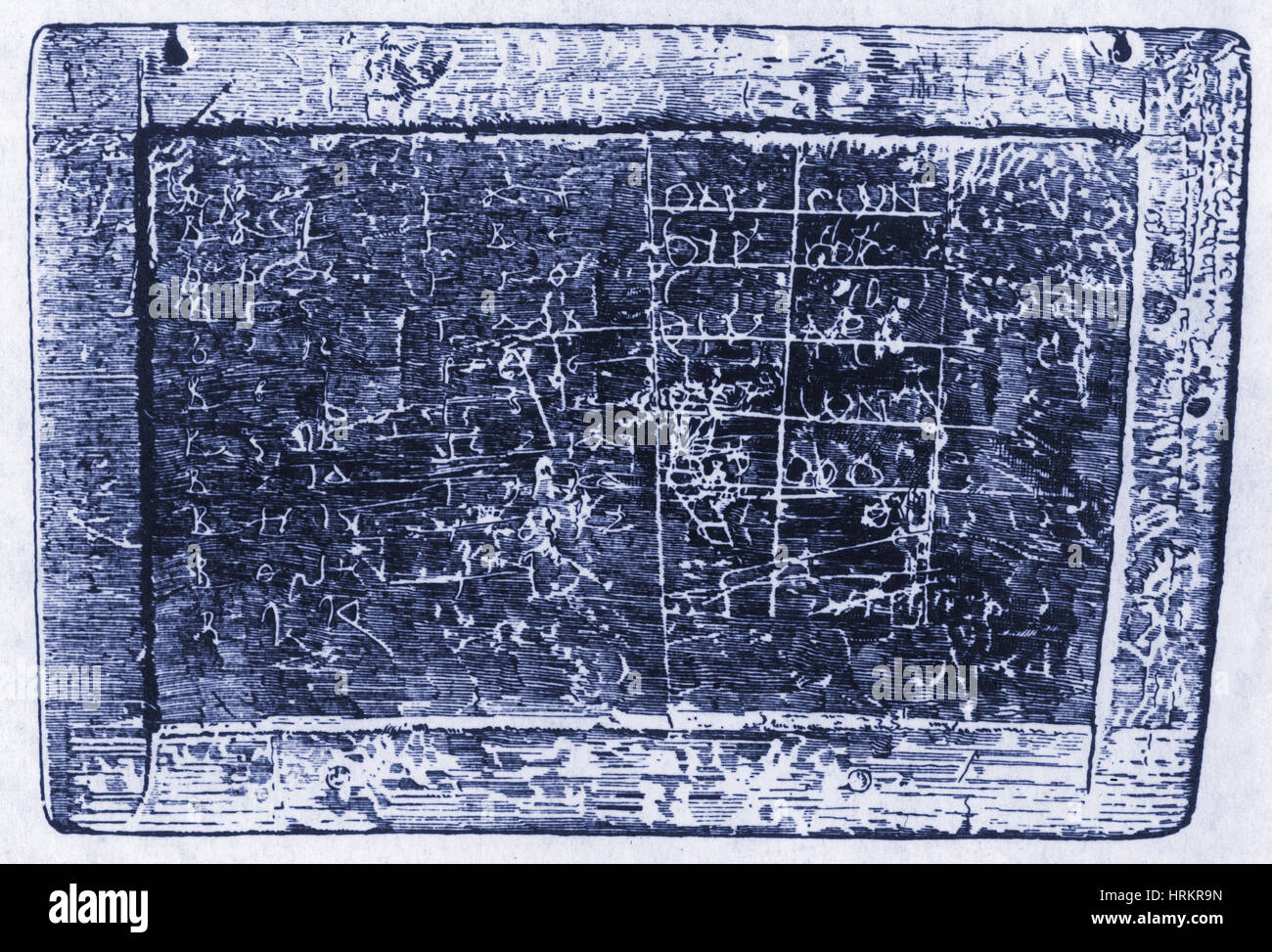 Greek Multiplication Table Stock Photo - Alamy