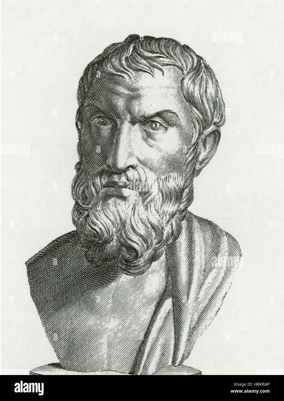 Epicurus, Greek Philosopher Stock Photo - Alamy