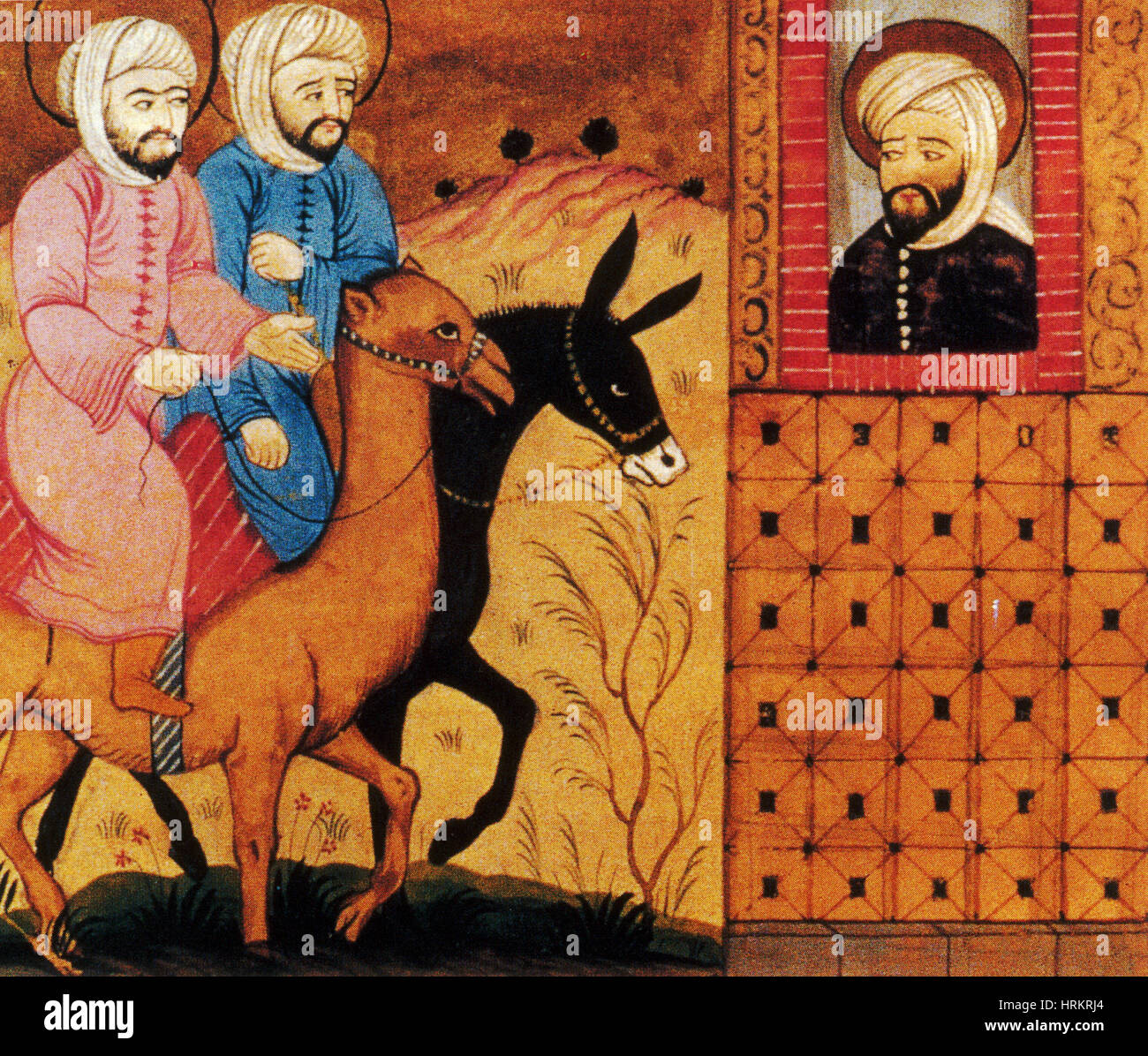 Jesus and Muhammad, 18th century Stock Photo - Alamy