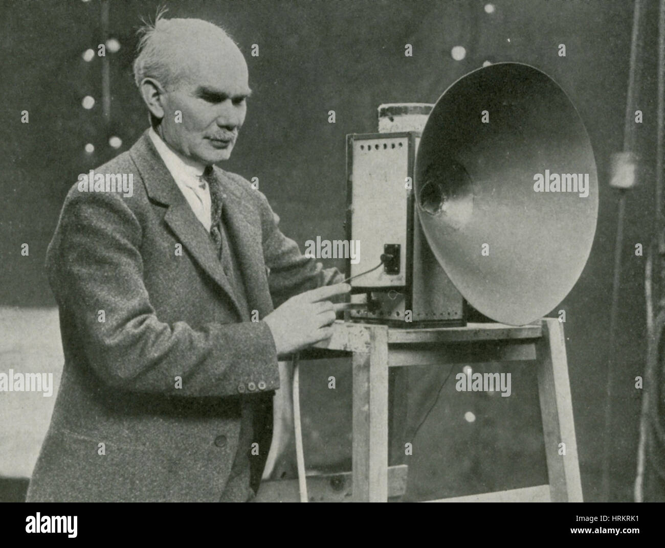 Lee de Forest, American Inventor Stock Photo - Alamy