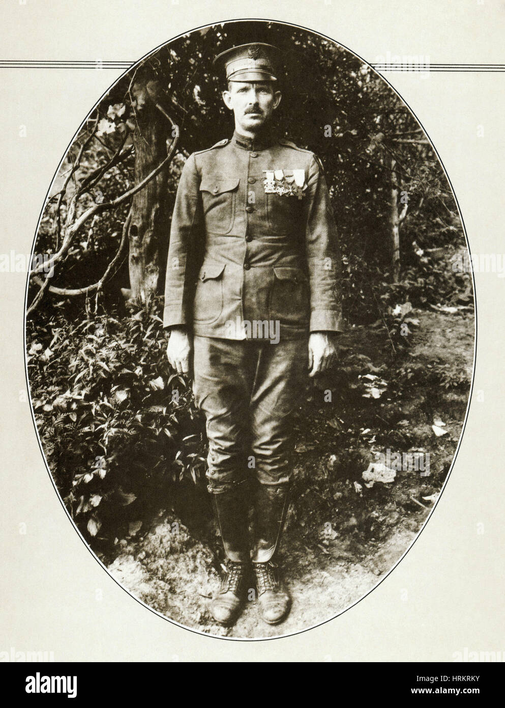 Sergeant Alvin York, American WWI Hero Stock Photo - Alamy
