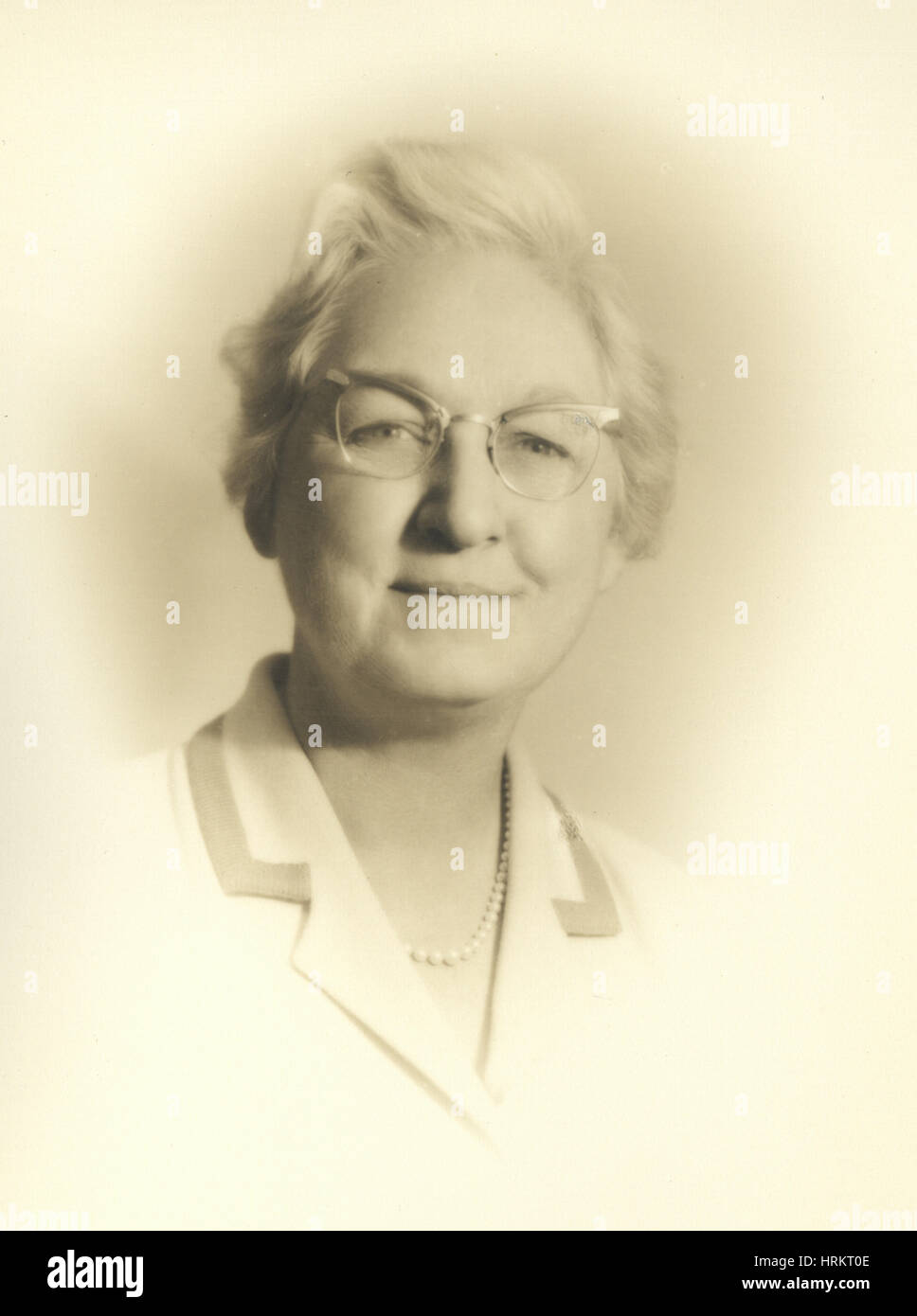 Virginia Apgar, American Neonatologist Stock Photo - Alamy