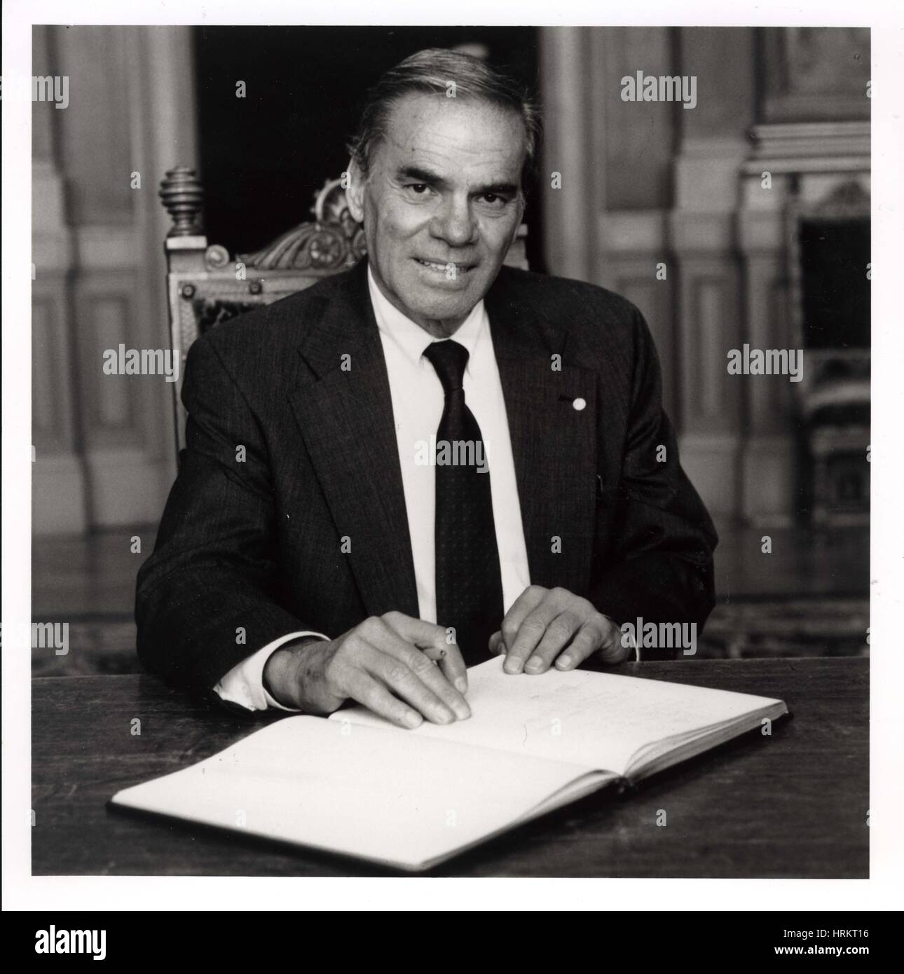 Martin Rodbell, American Biochemist Stock Photo - Alamy