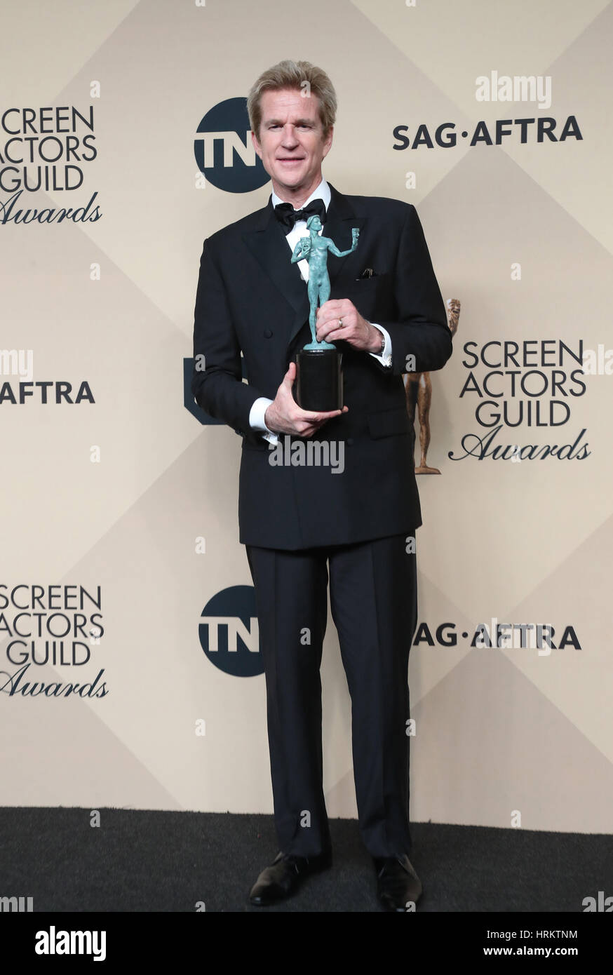 23rd Annual Screen Actors Guild Awards - Press Room Featuring: Matthew ...