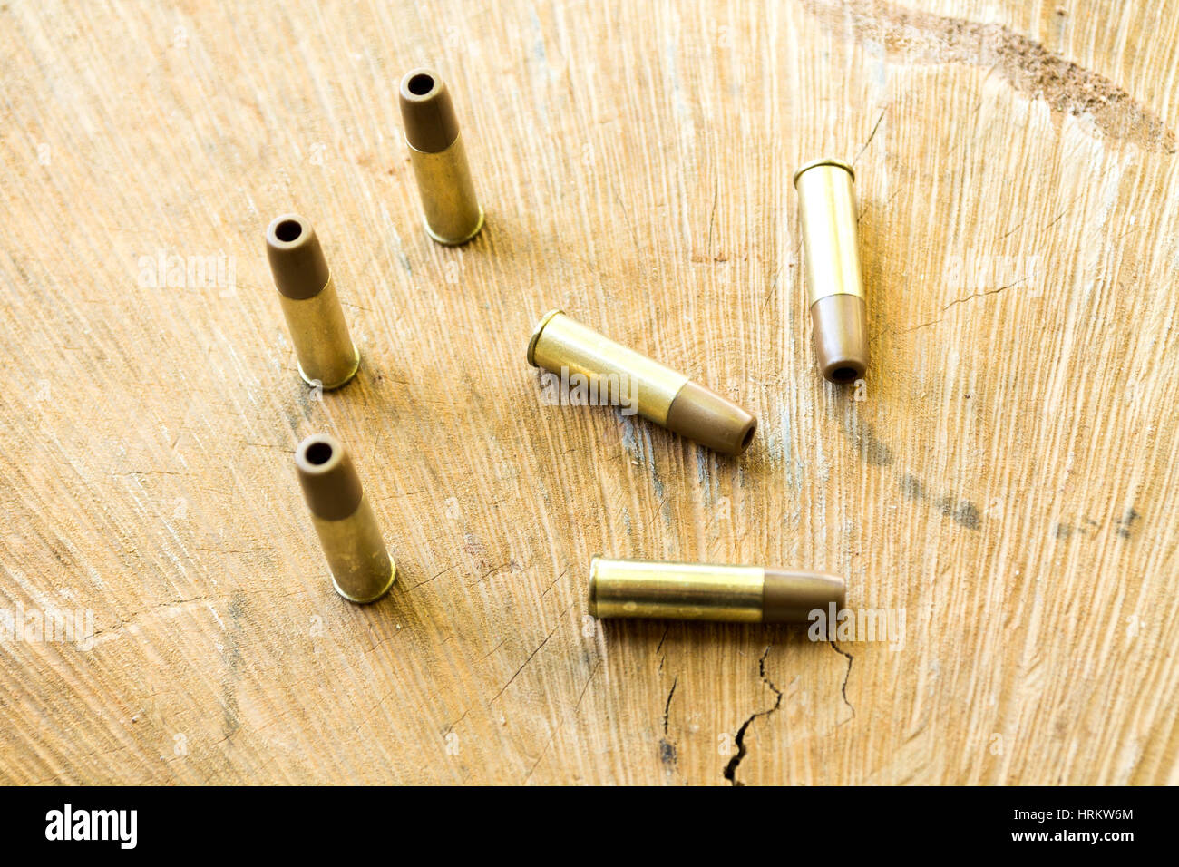 Bullets. Pneumatic bullets. The bullets on the wooden background Stock ...