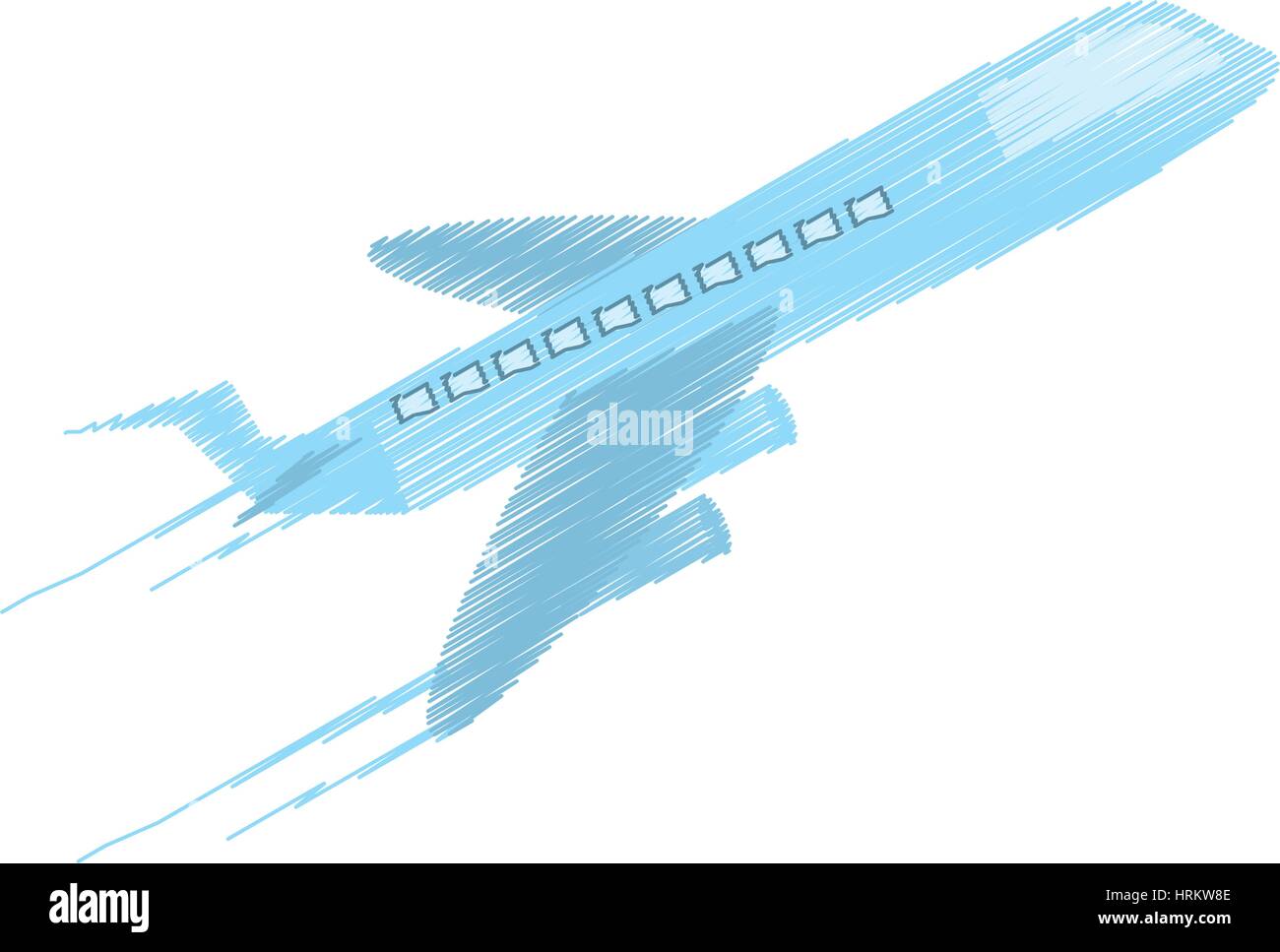 drawing delivery airplane worldwide Stock Vector Image & Art - Alamy