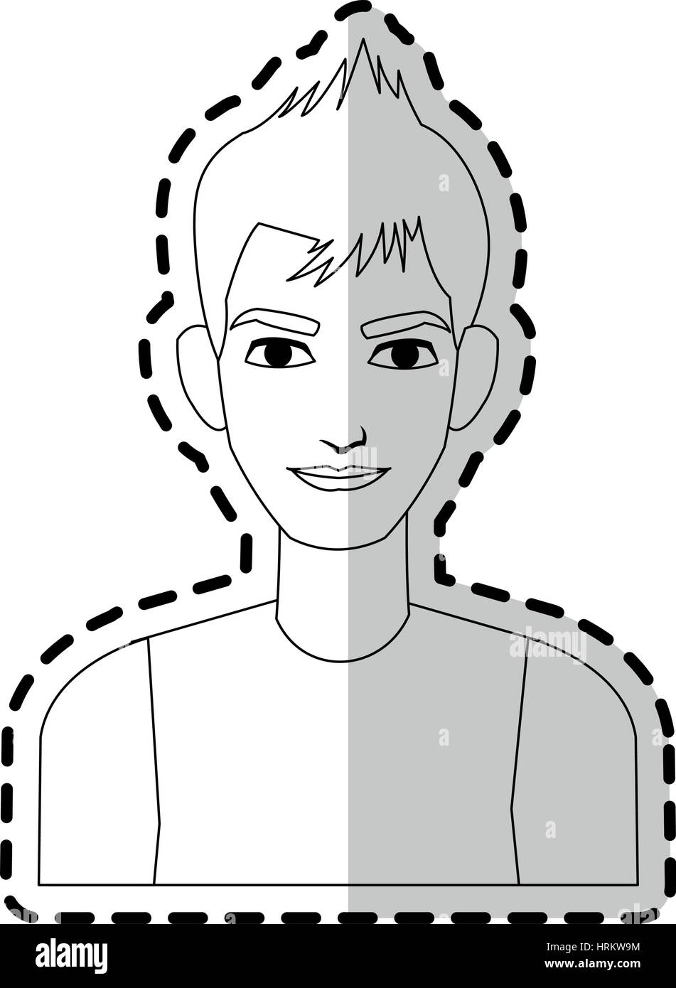 happy man icon image Stock Vector Image & Art - Alamy