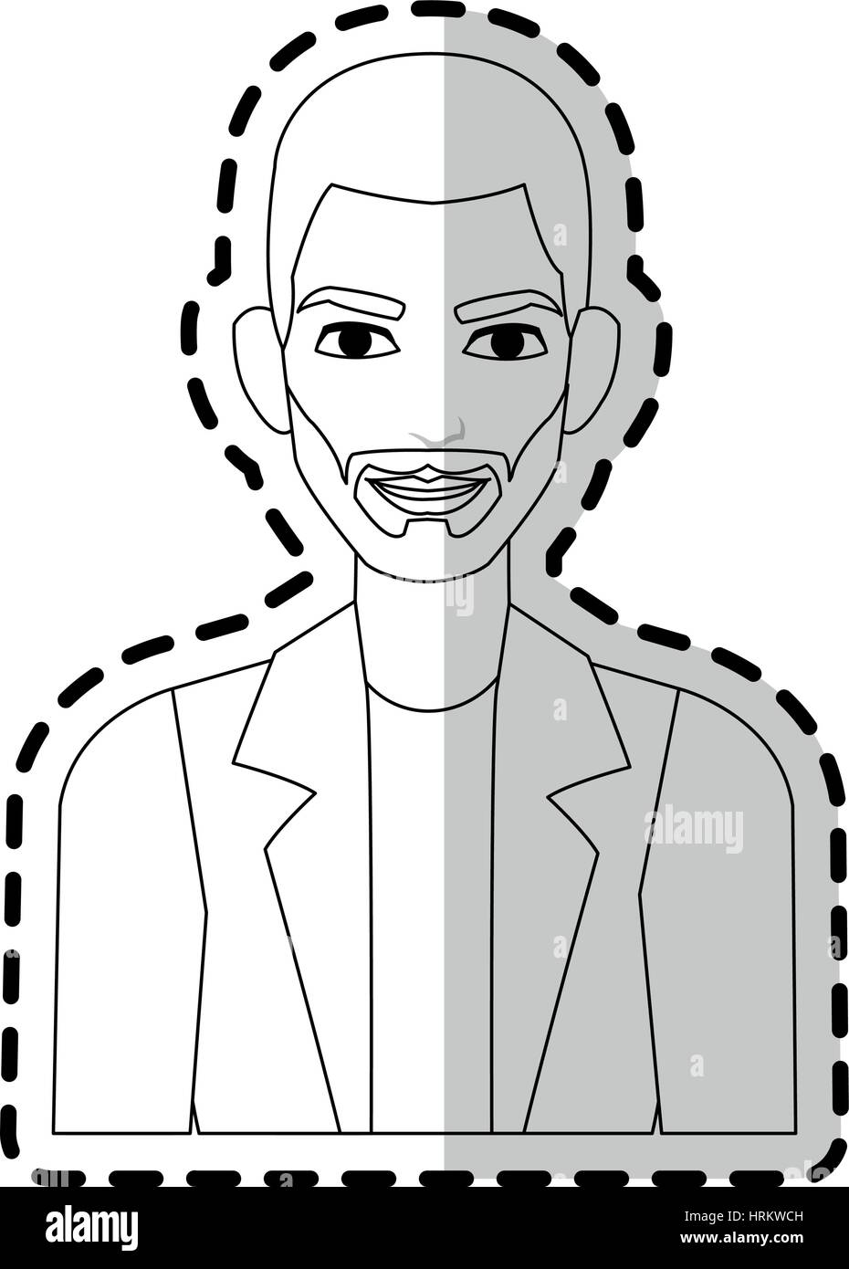 happy man icon image Stock Vector Image & Art - Alamy