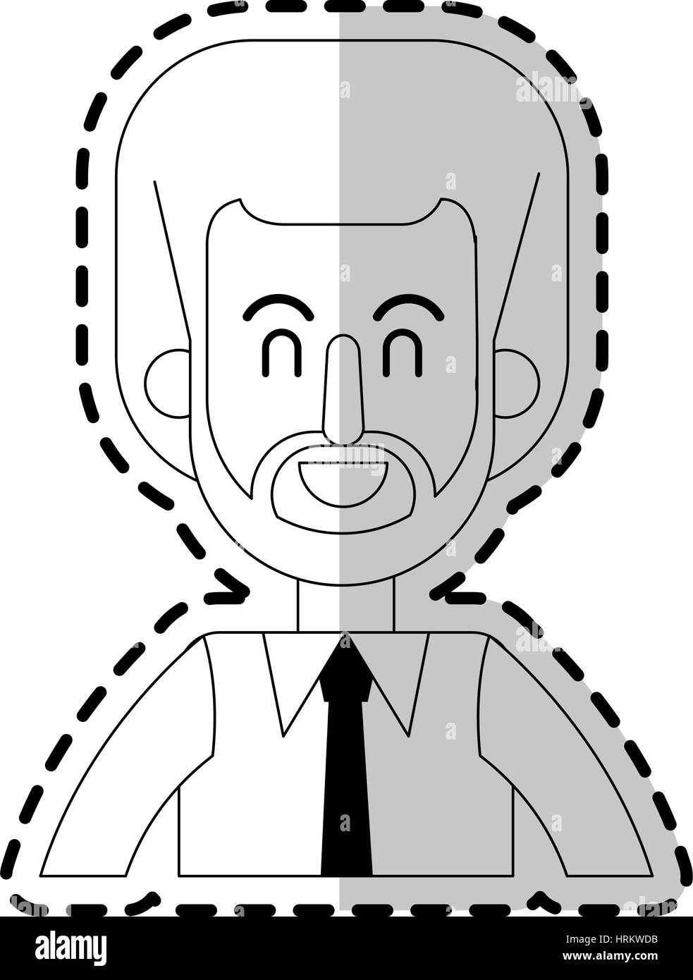 happy man icon image Stock Vector Image & Art - Alamy