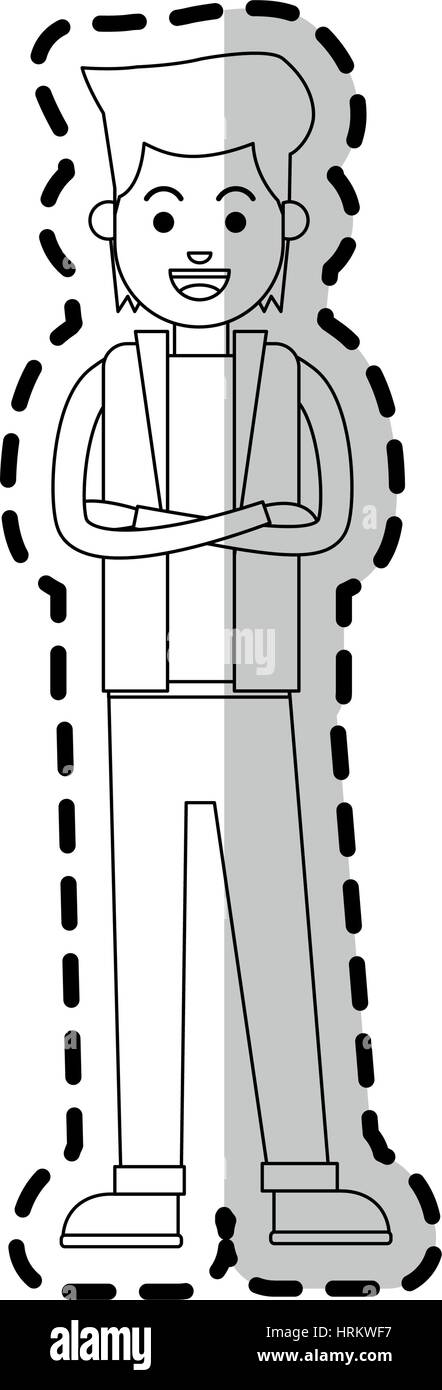 happy man icon image Stock Vector Image & Art - Alamy