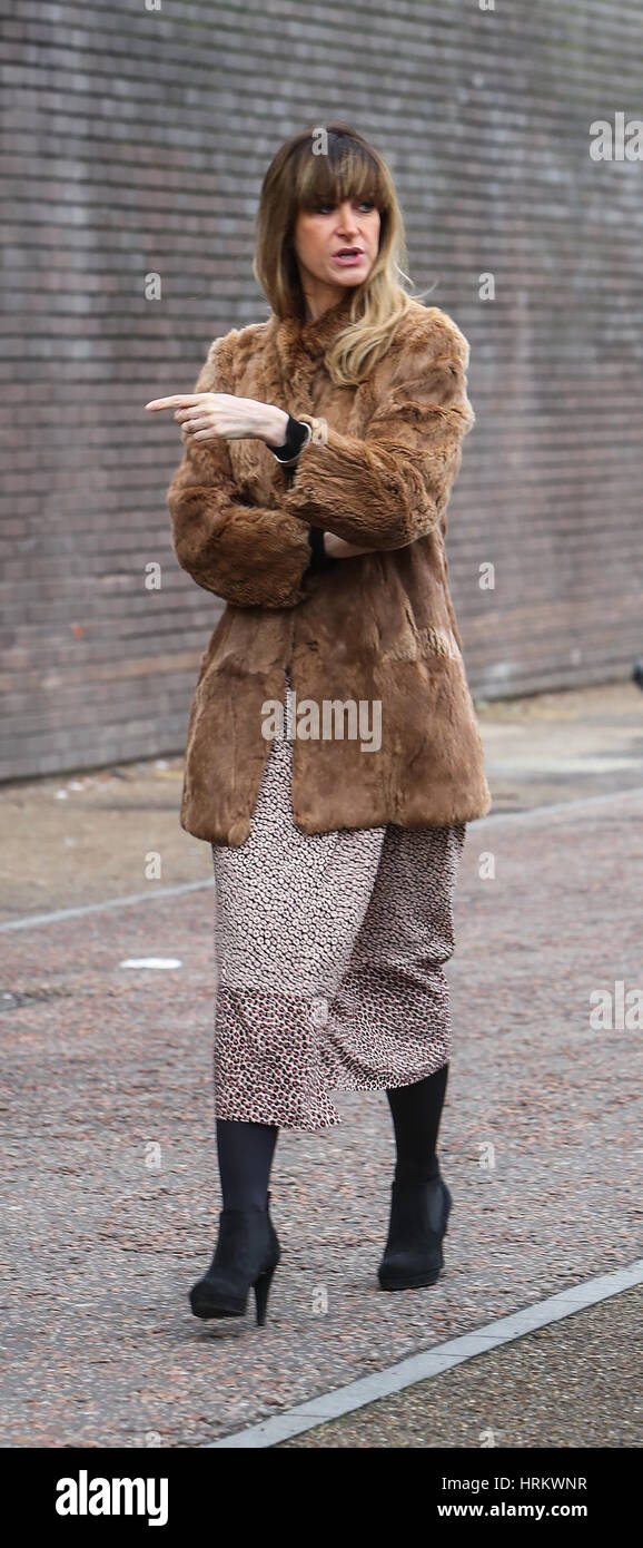 Katherine Kelly and her baby daughter Rose out walking on the South ...