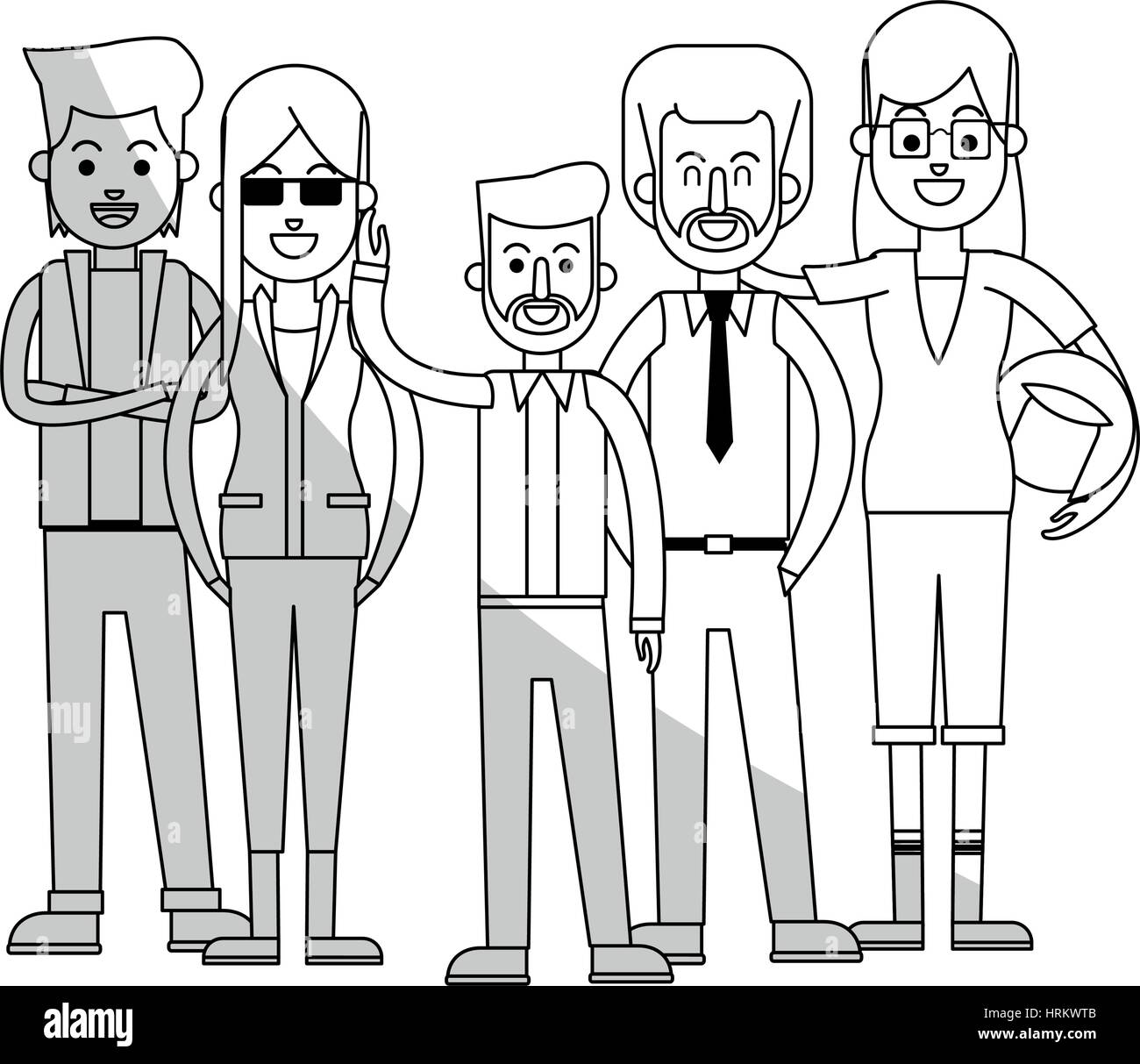 young adults people icon image Stock Vector Image & Art - Alamy