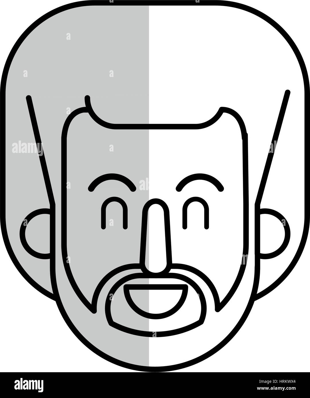 happy man icon image Stock Vector Image & Art - Alamy