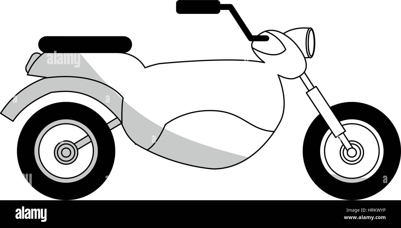 Motorbike lifestyle image Stock Vector Images - Alamy