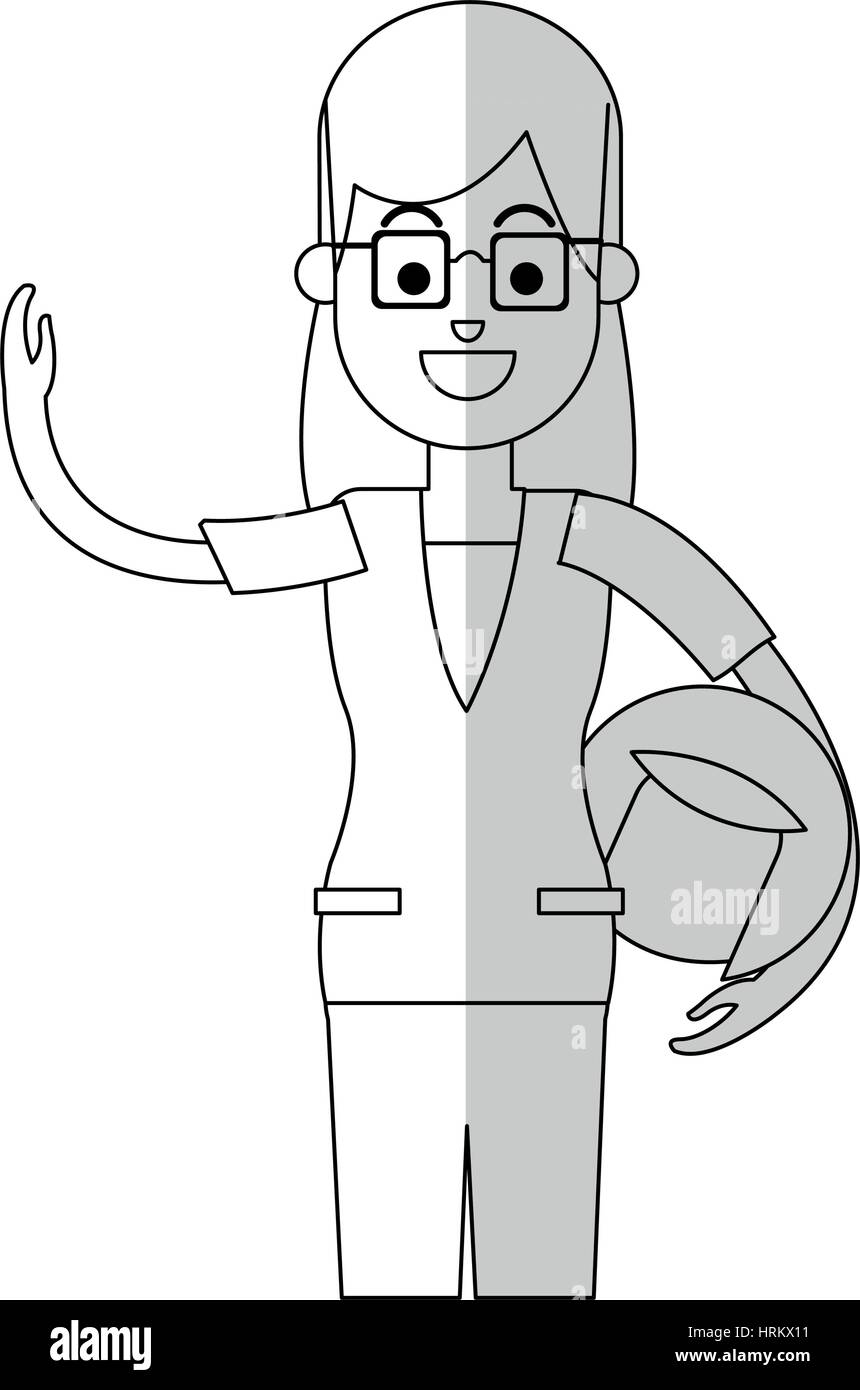 happy woman cartoon icon image Stock Vector Image & Art - Alamy