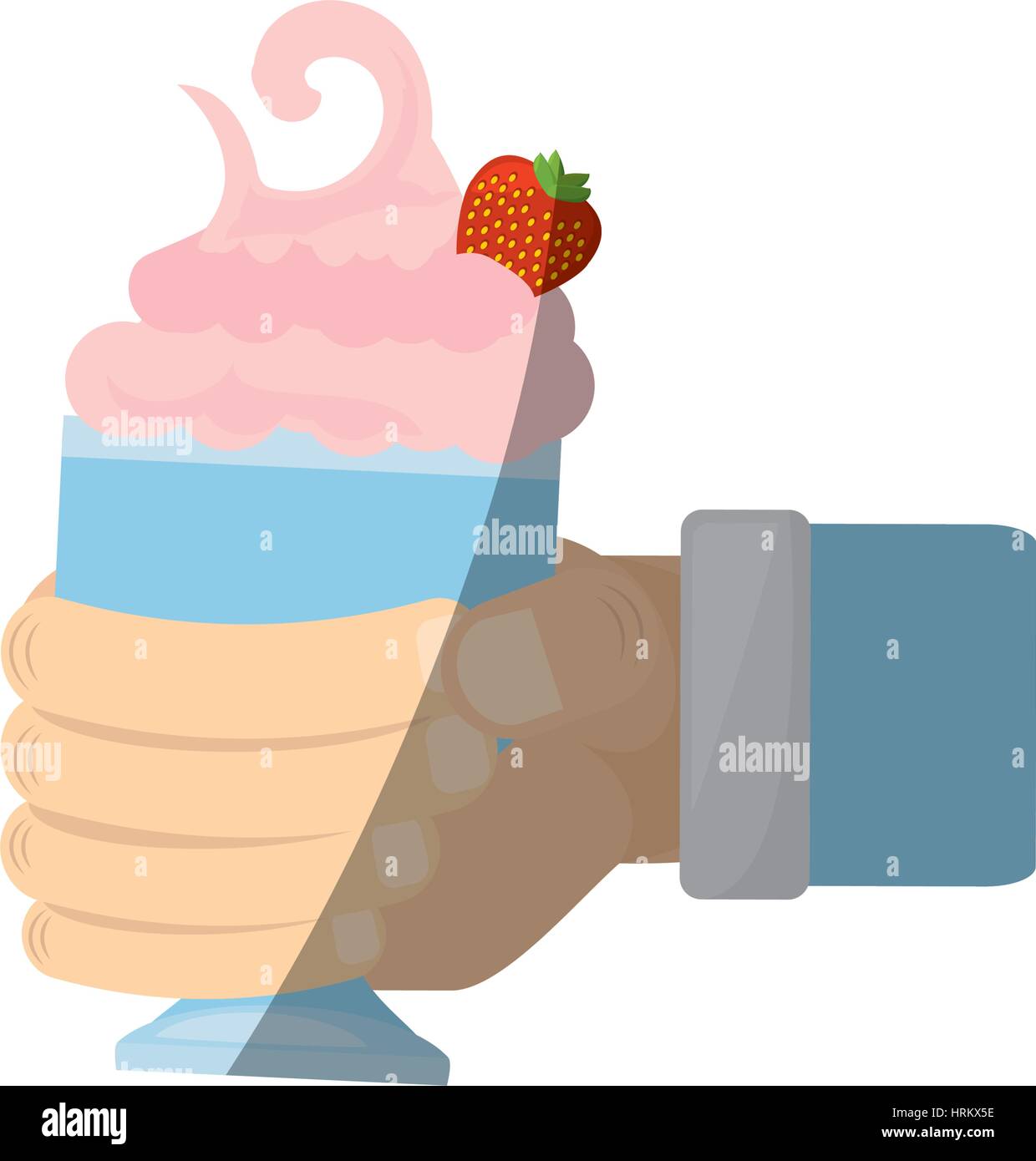 Shake syrup Stock Vector Images - Alamy