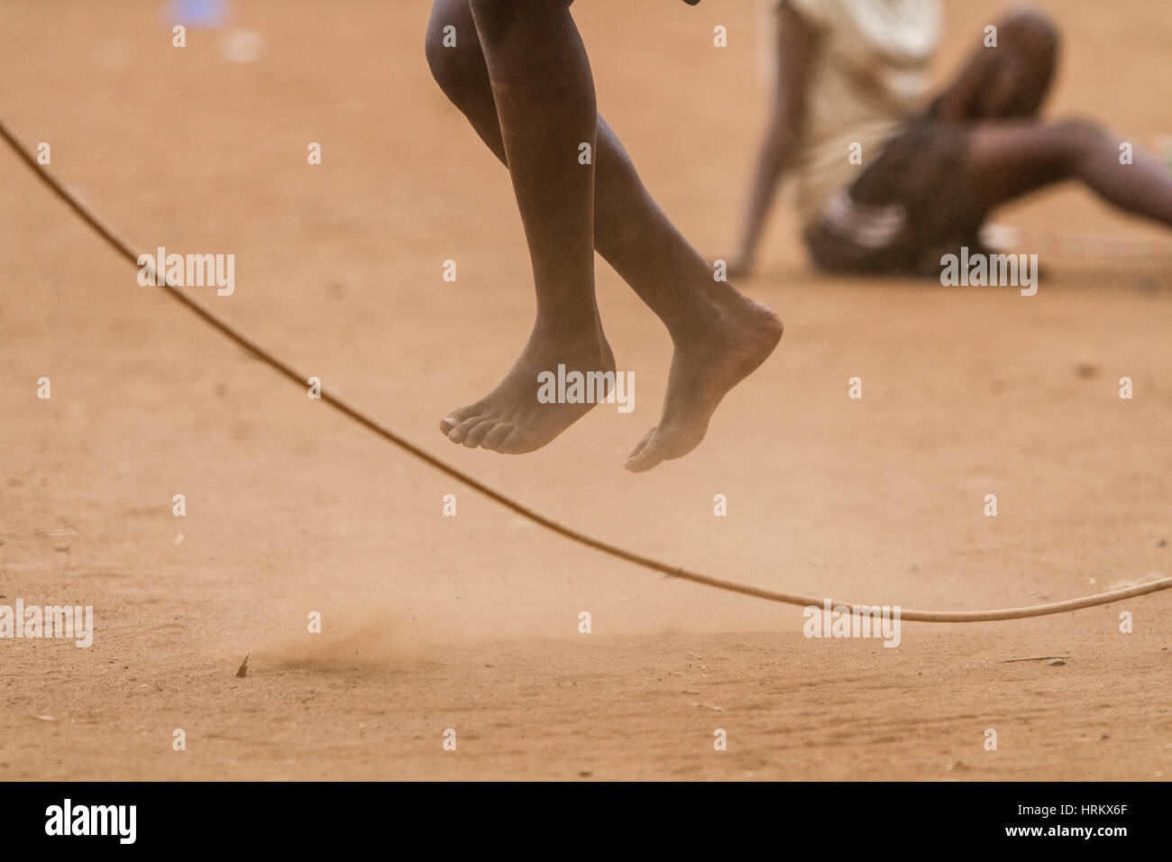 African jump rope child hi-res stock photography and images - Alamy