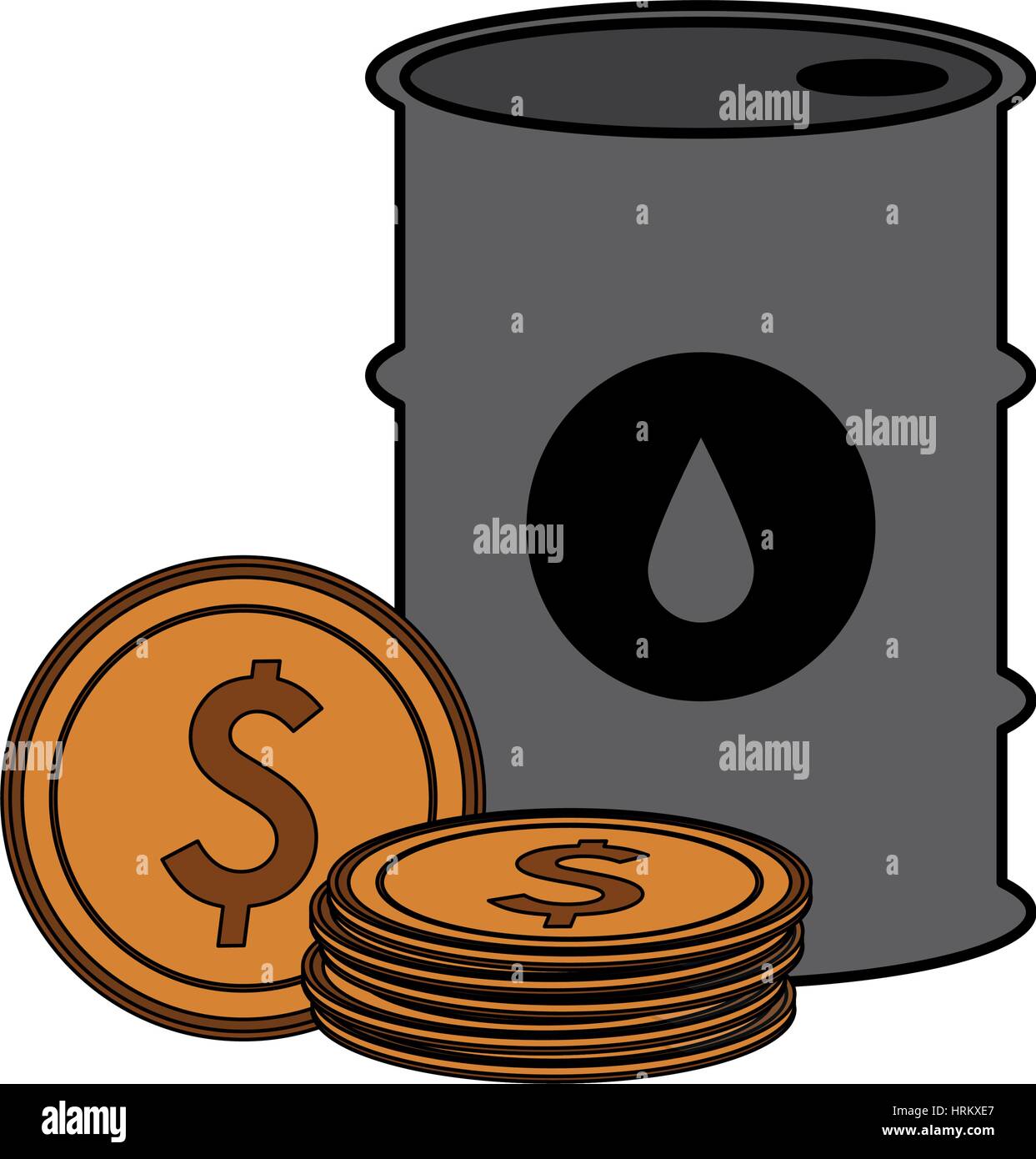 oil industry related icons image Stock Vector Image & Art - Alamy