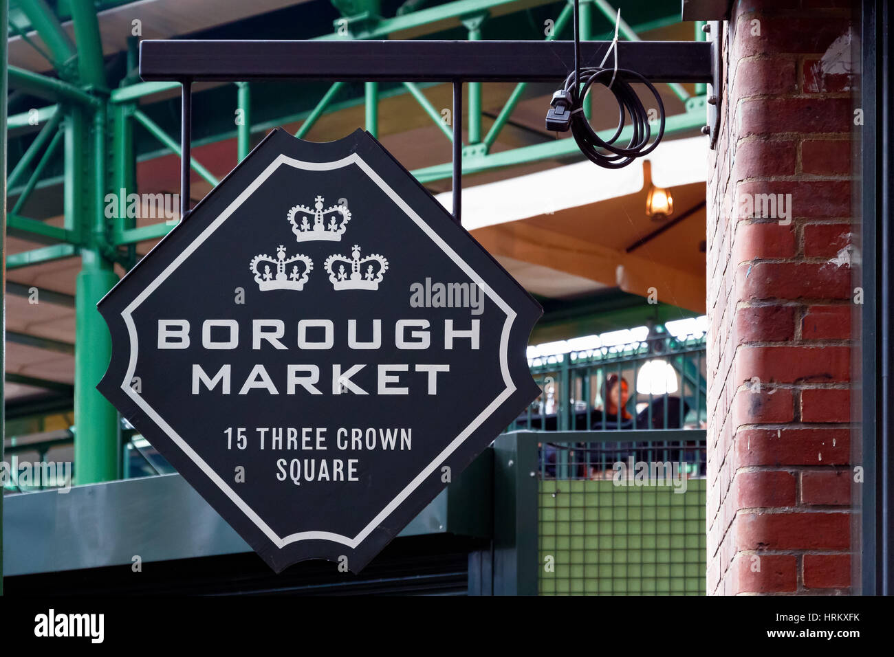 Borough market sign hi-res stock photography and images - Alamy