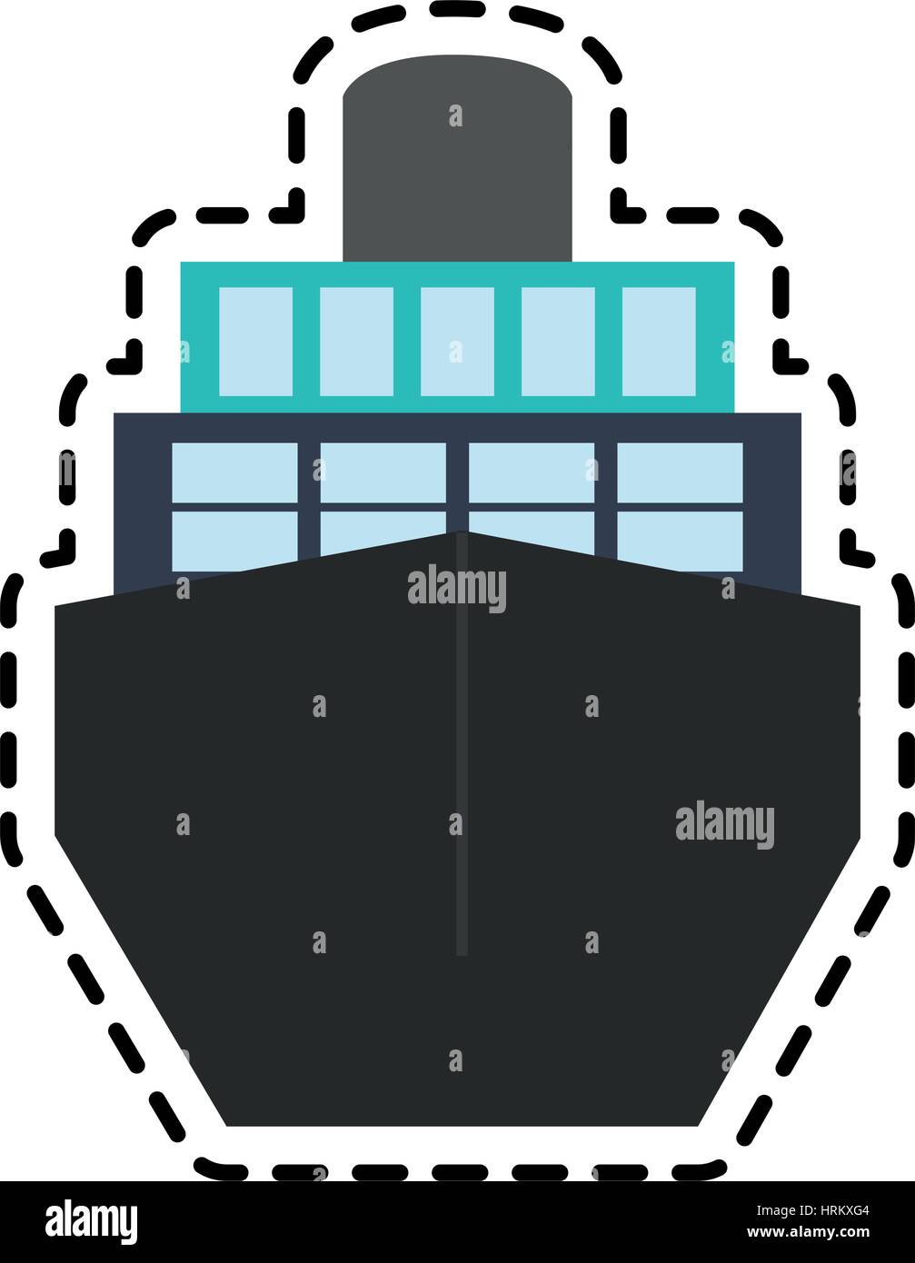 ship frontview icon image Stock Vector Image & Art - Alamy