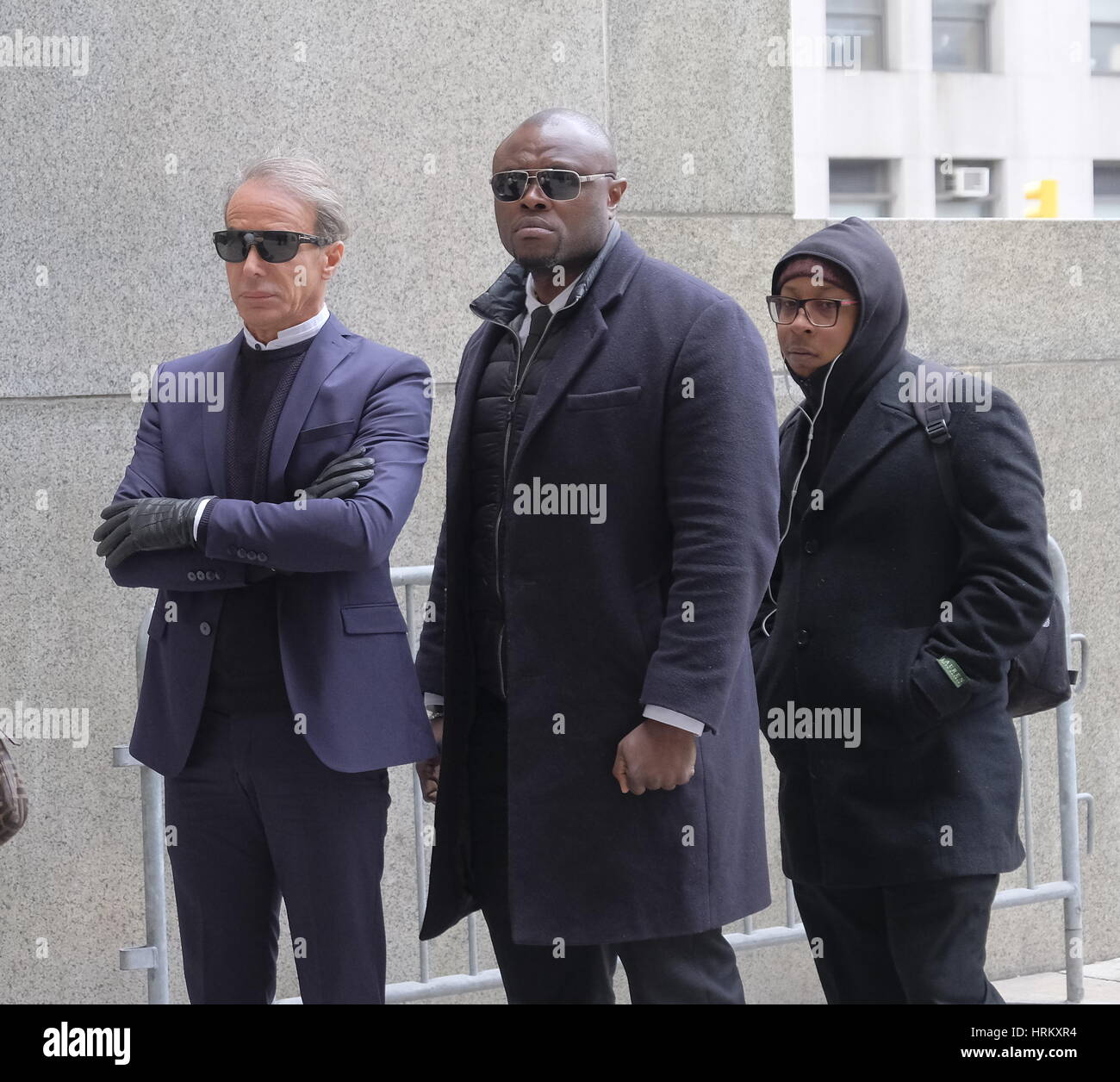 Lloyd Klein attends a Manhattan Court for the case against Jocelyn ...