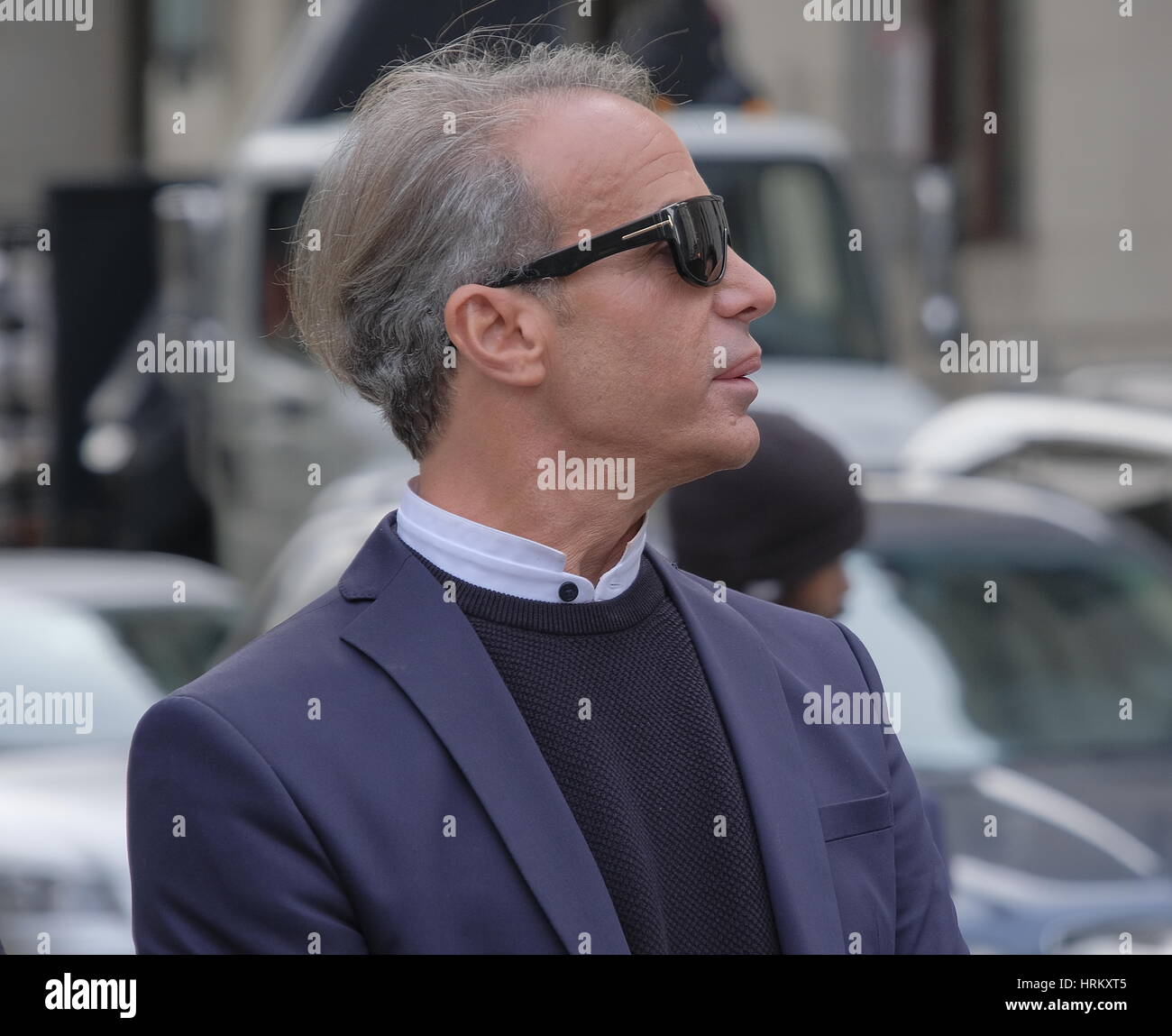 Lloyd Klein attends a Manhattan Court for the case against Jocelyn ...