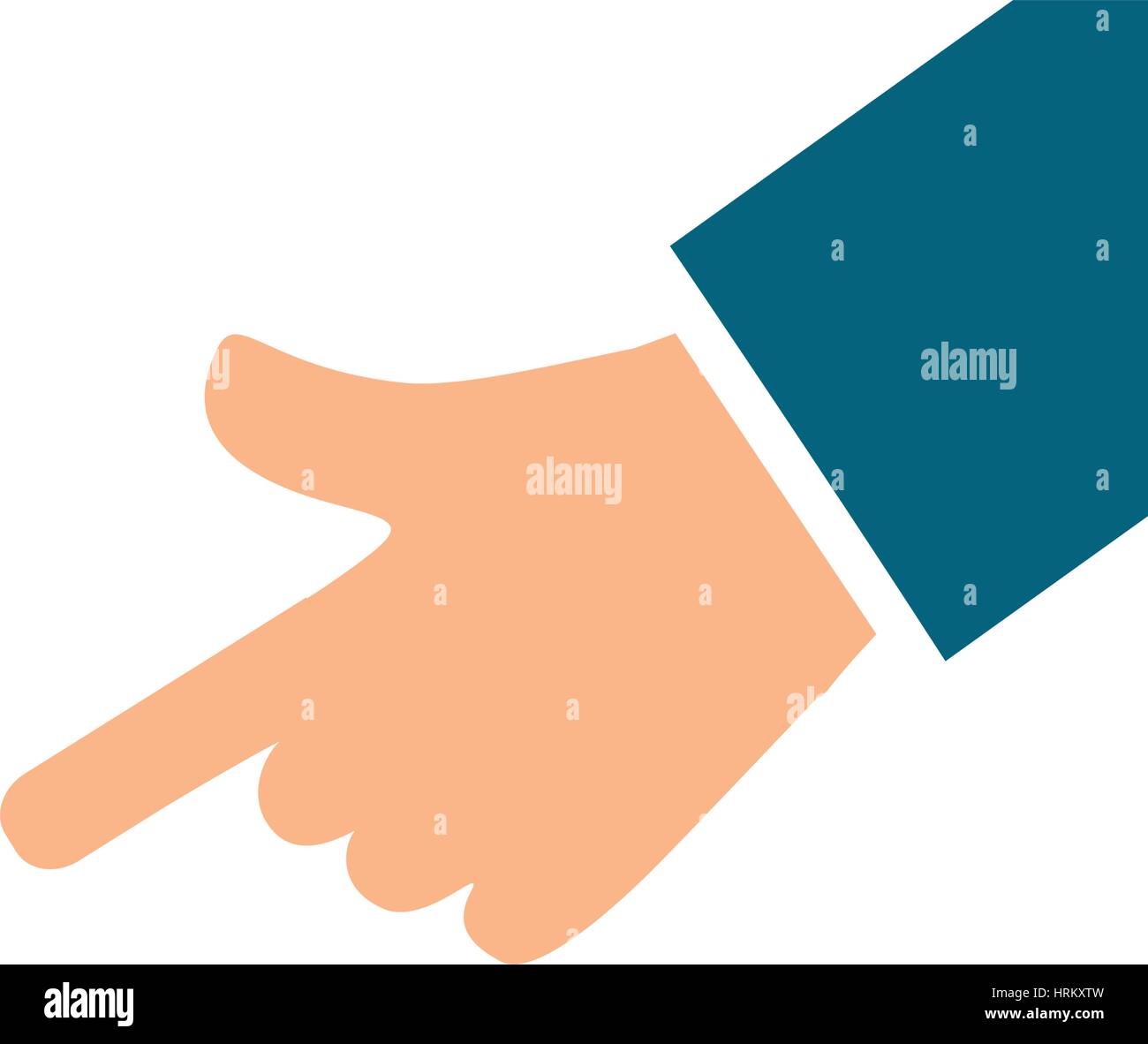Hand indication sign Stock Vector Image & Art - Alamy