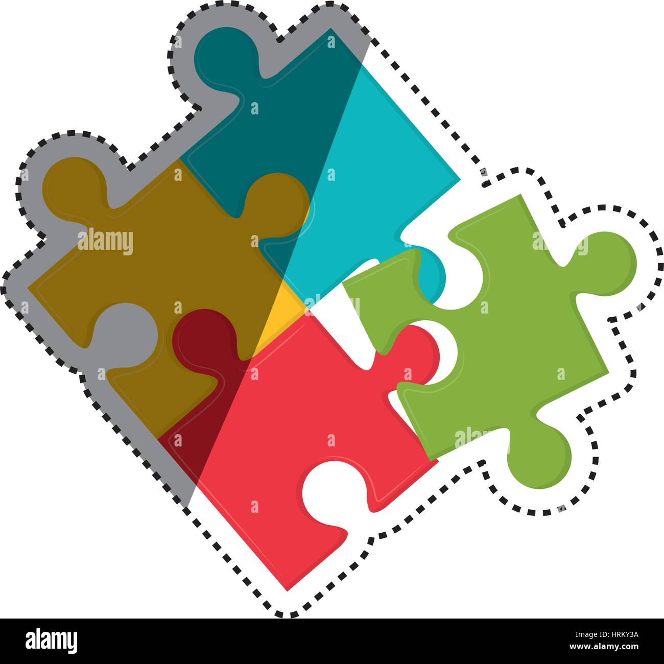 Puzzle piece symbol Stock Vector Image & Art - Alamy