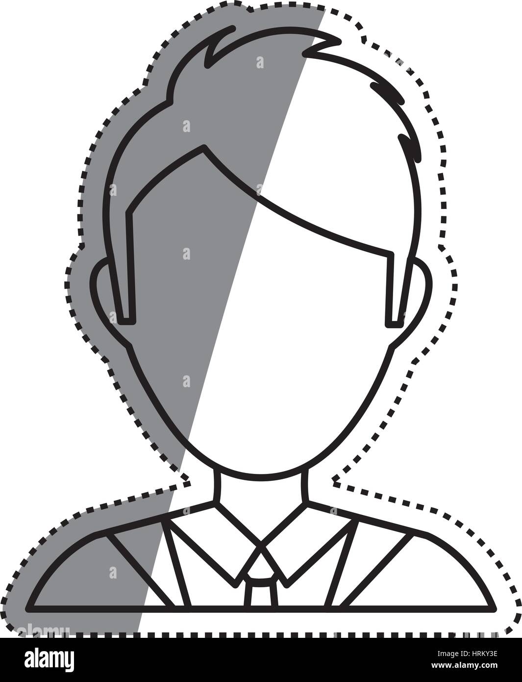Businessman executive profile Stock Vector Image & Art - Alamy