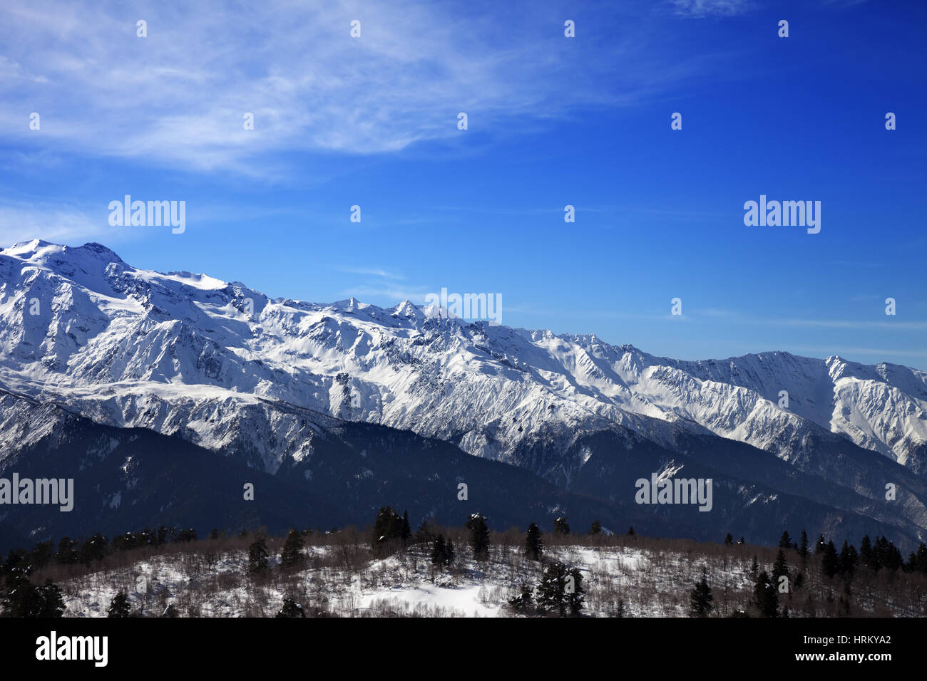 Mestia winter hi-res stock photography and images - Alamy