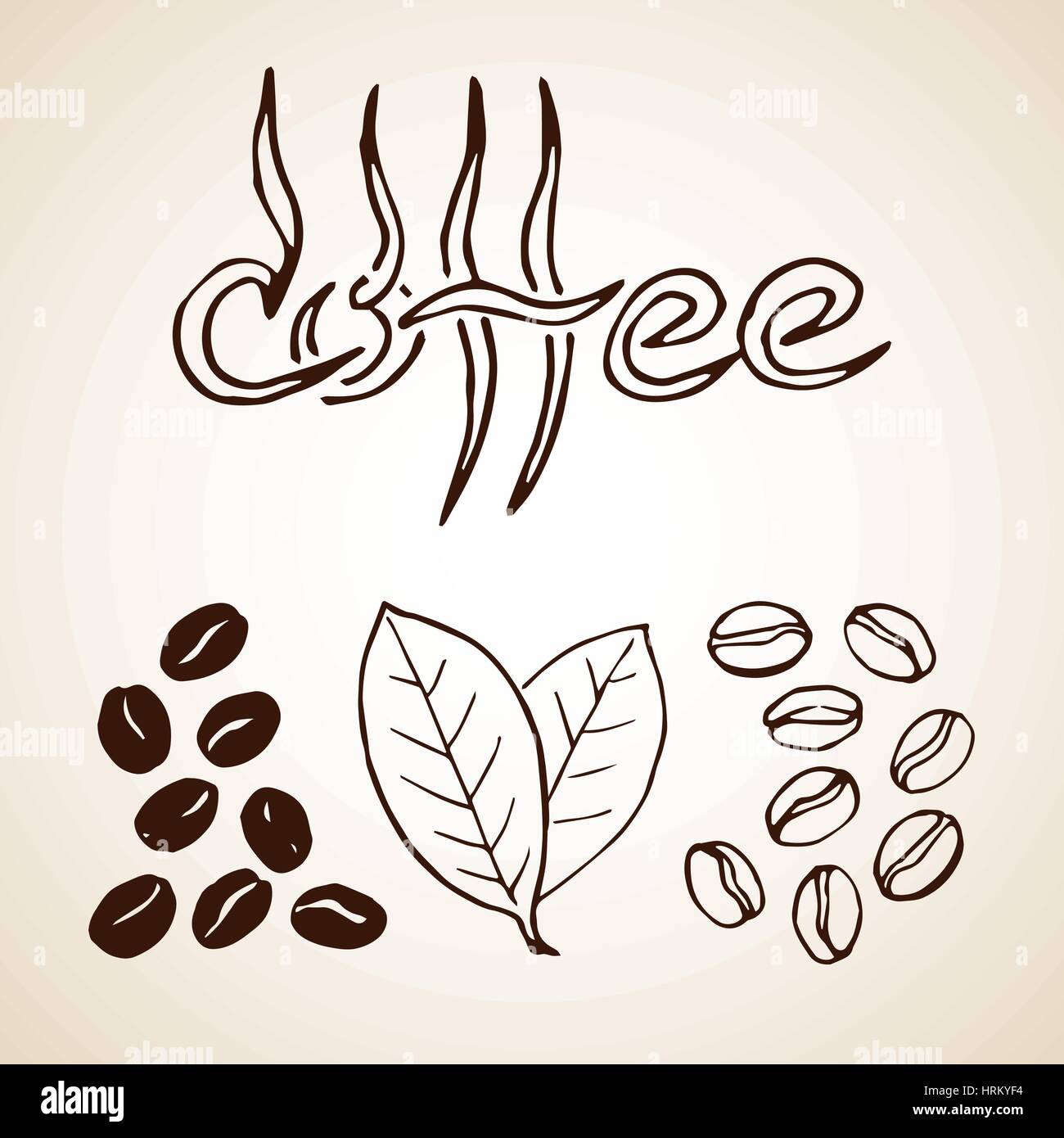 Coffee smoke vector hi-res stock photography and images - Alamy