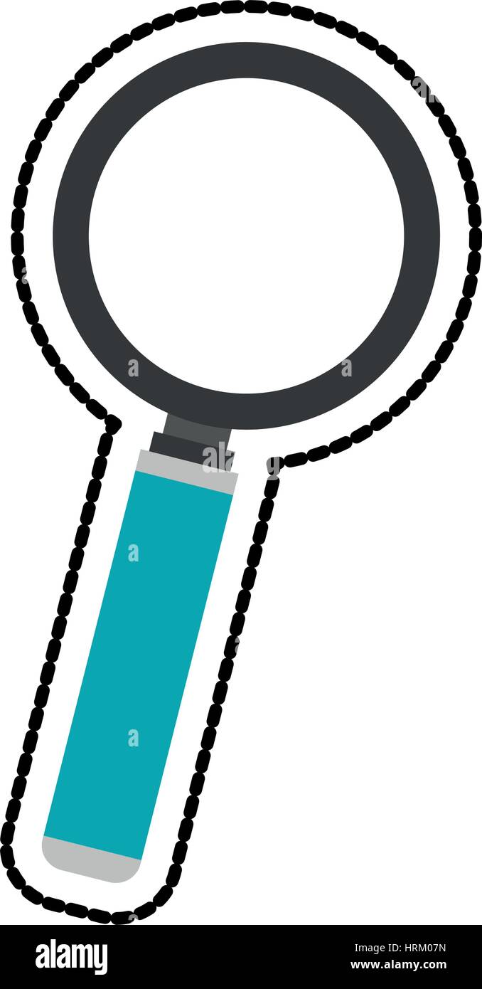magnifying glass icon image Stock Vector Image & Art - Alamy