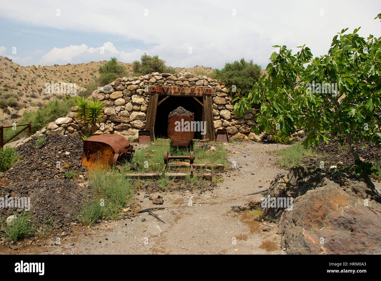 Mini-Hollywood a Western theme park near Tabernas, Almeria, Andalusia ...