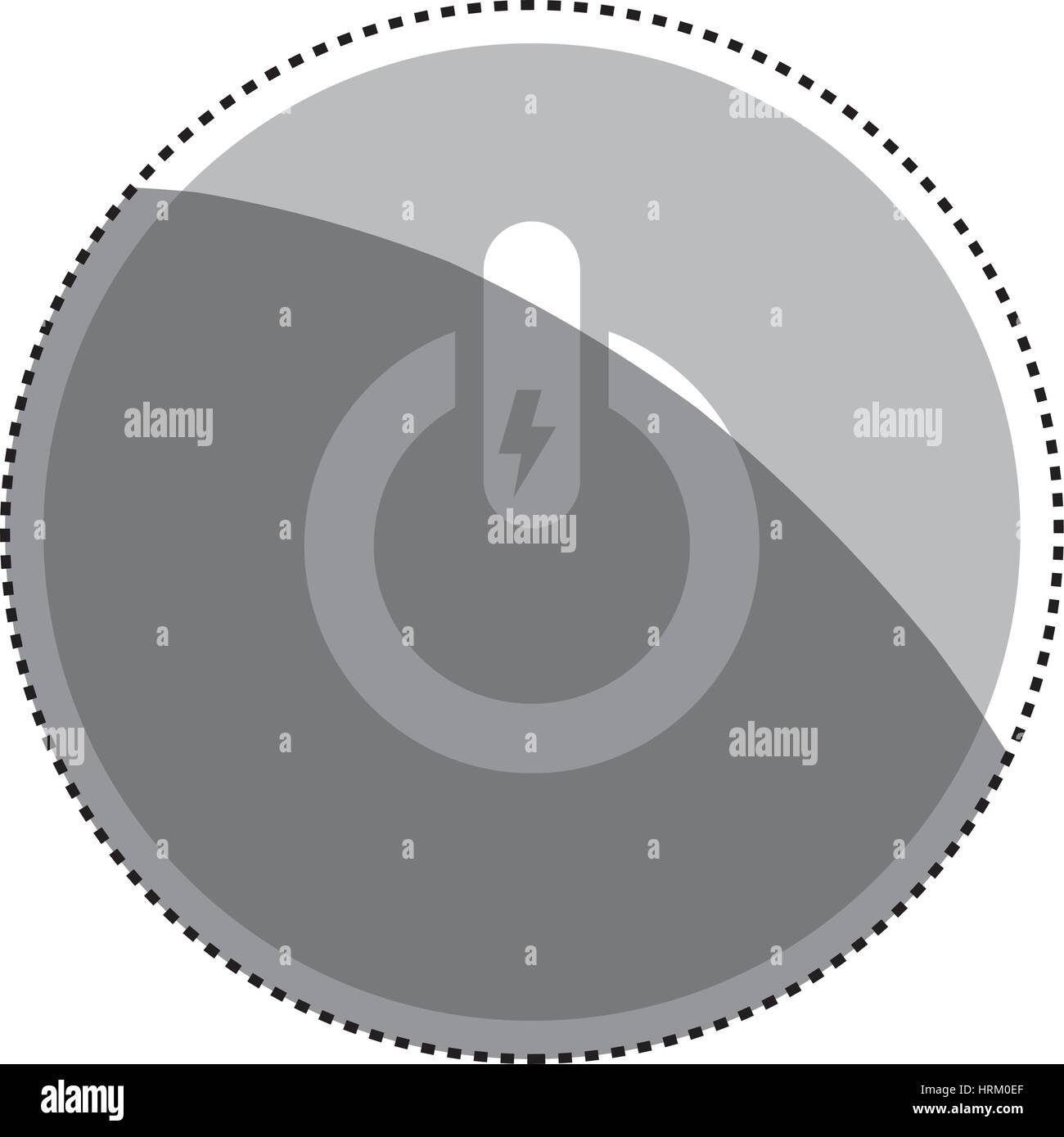 Round cut off Stock Vector Images - Alamy