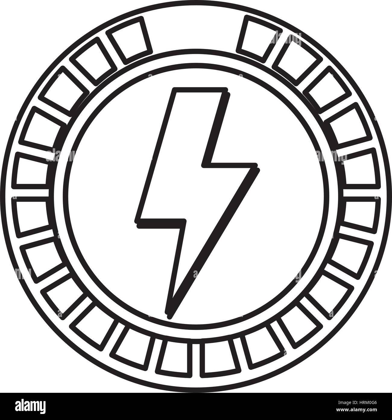 Ray electricity symbol Stock Vector Image & Art - Alamy