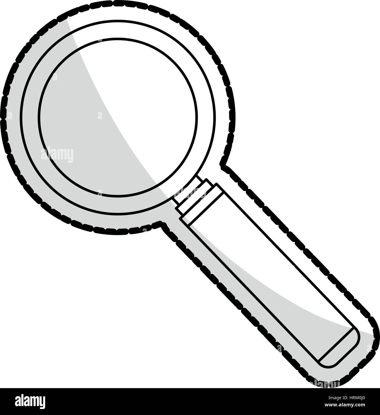 magnifying glass icon image Stock Vector Image & Art - Alamy