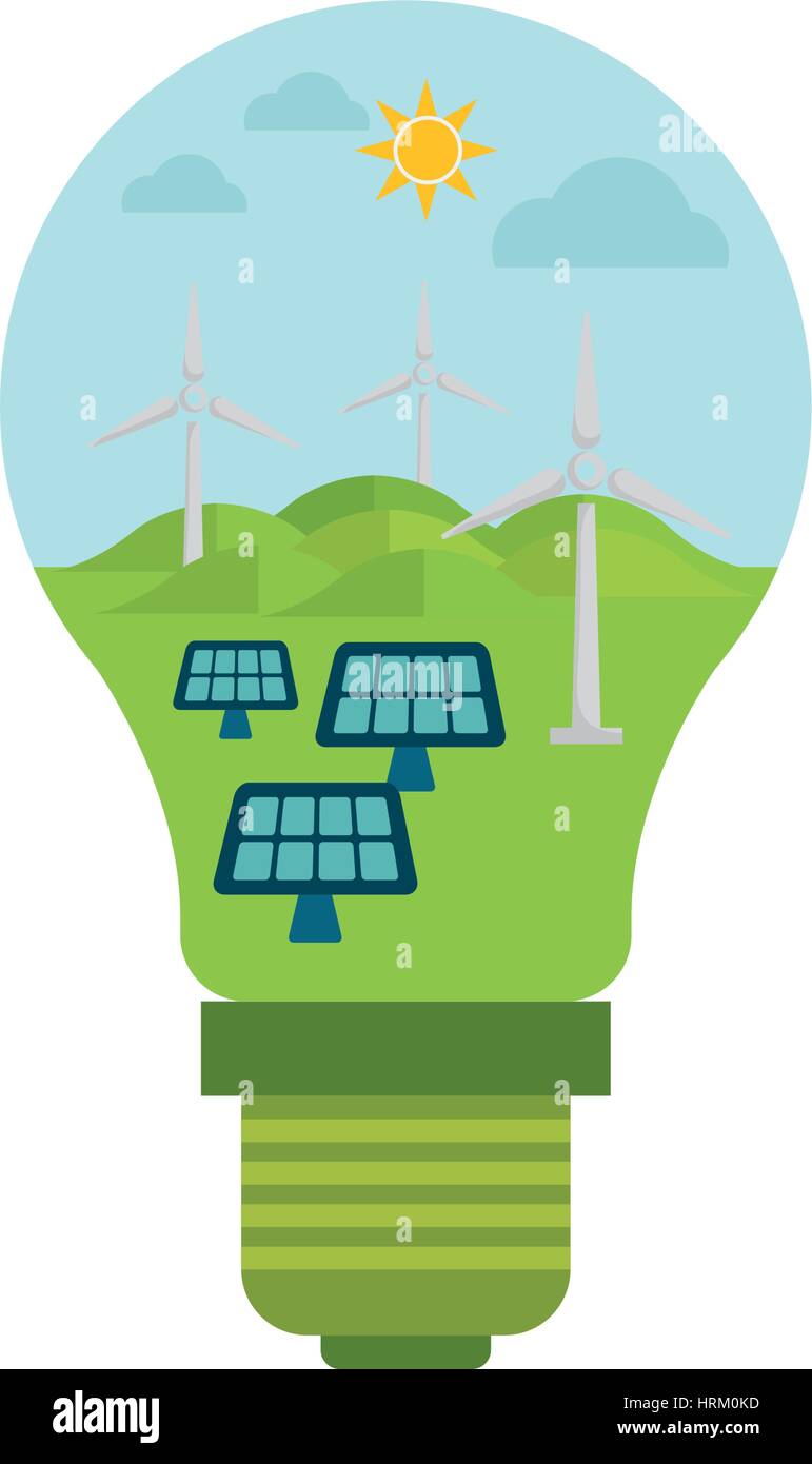 Green energy ecology Stock Vector Image & Art - Alamy