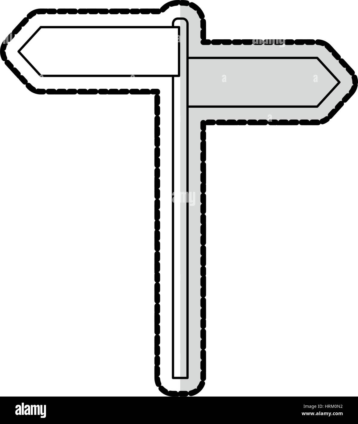 blank road sign icon image Stock Vector Image & Art - Alamy