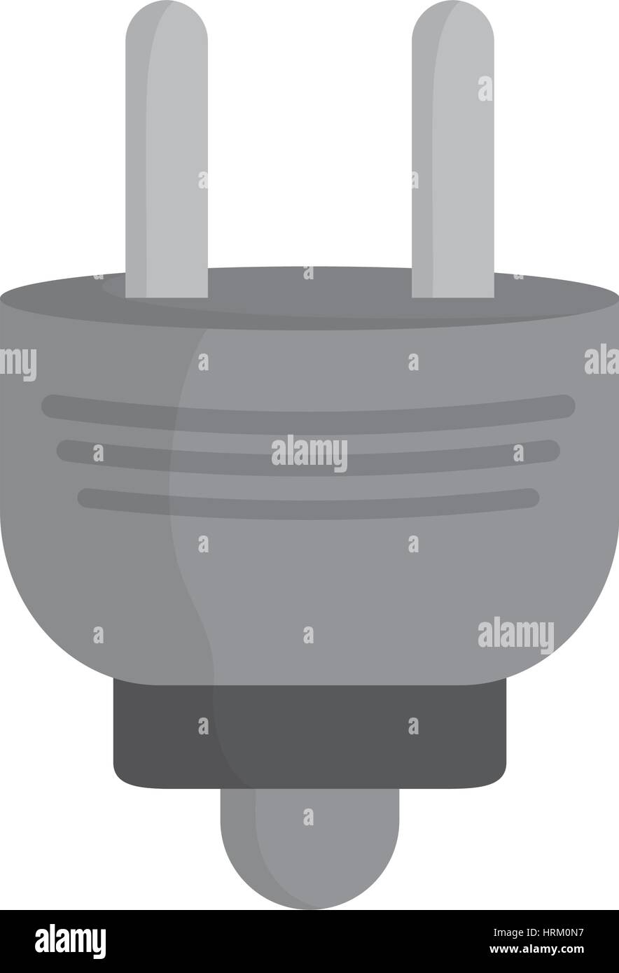 Electric plug isolated Stock Vector Image & Art - Alamy
