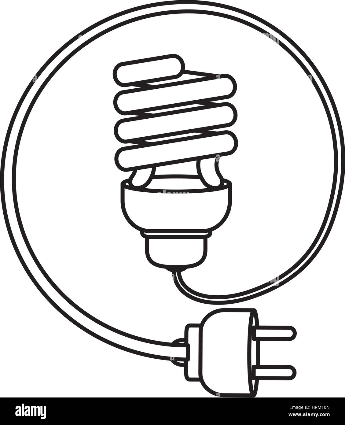 Spiral bulb symbol Stock Vector Image & Art - Alamy